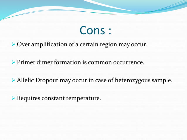 Multiple displacement amplification | PPTX