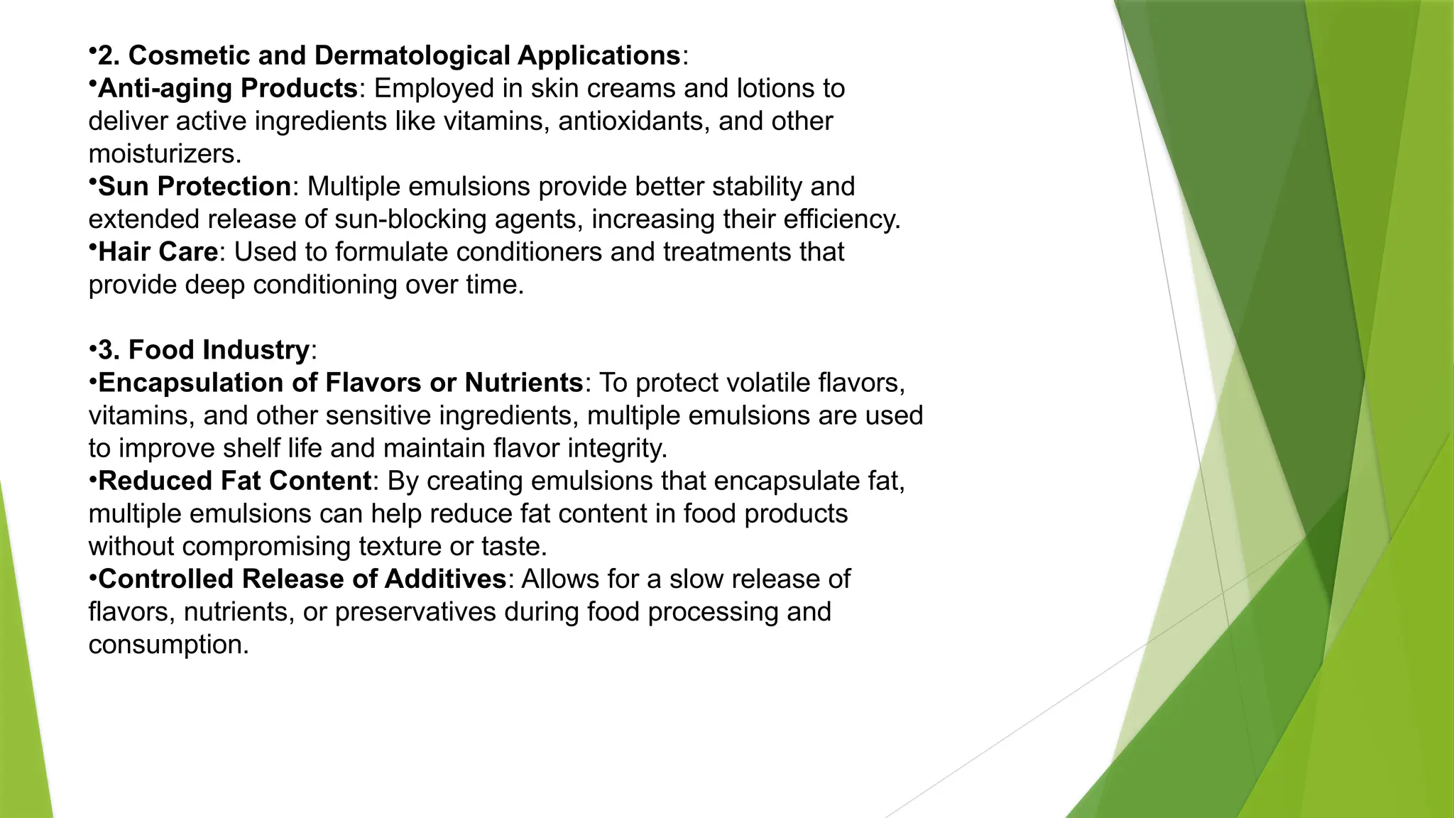 Multiple emulsions- Formulation and applications.pptx