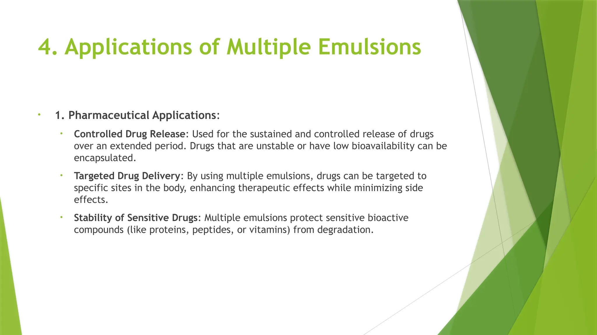 Multiple emulsions- Formulation and applications.pptx