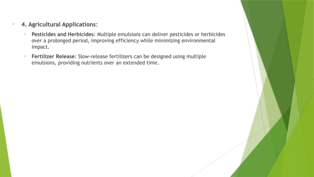 Multiple emulsions- Formulation and applications.pptx