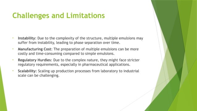 Multiple emulsions- Formulation and applications.pptx