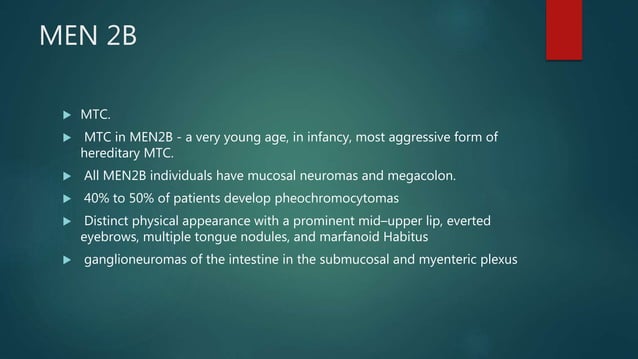 Multiple endocrine neoplasia and neuroendocrine tumour of pancrease | PPT