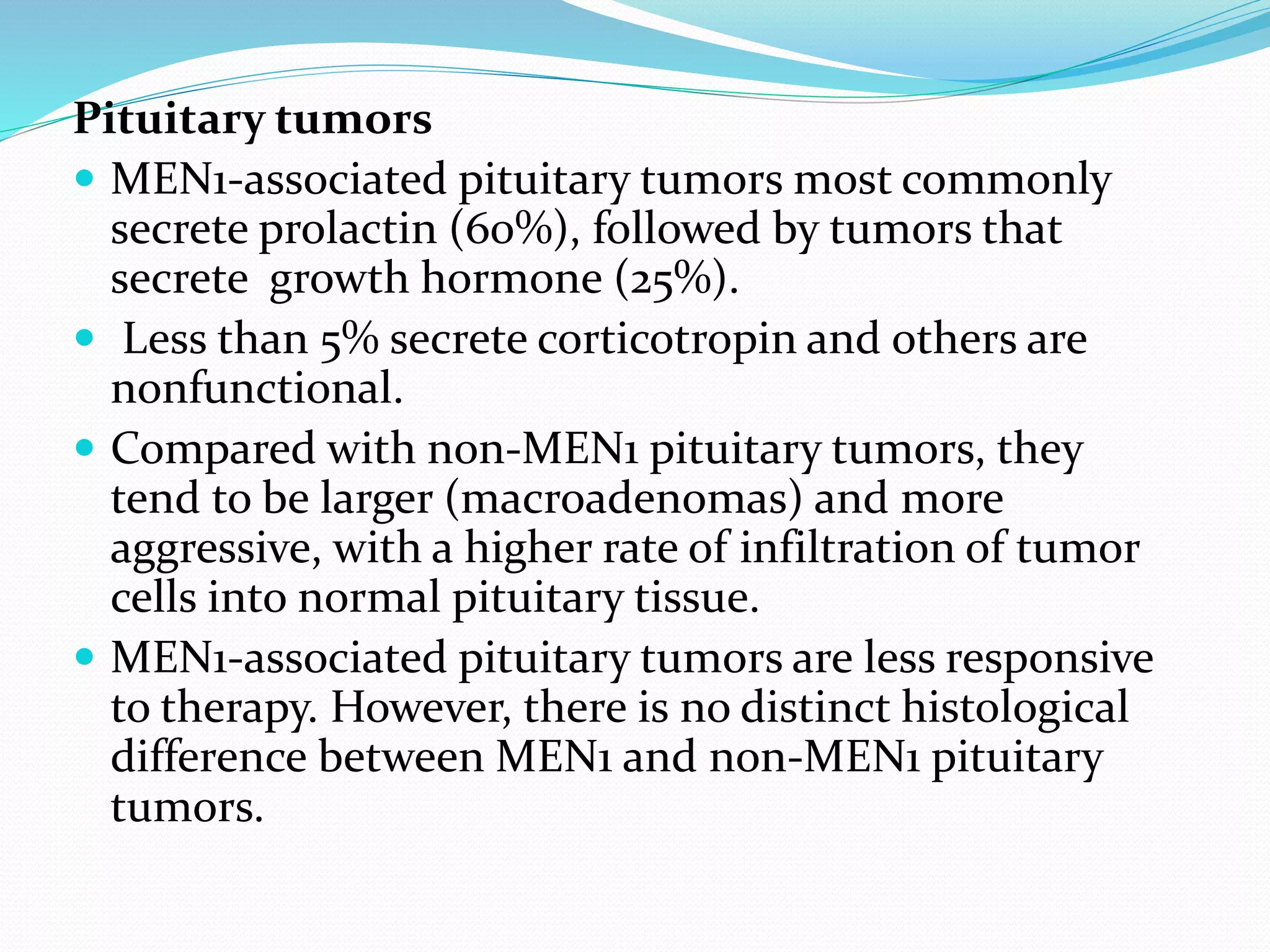 Multiple endocrine neoplasia (men) syndromes | PPTX