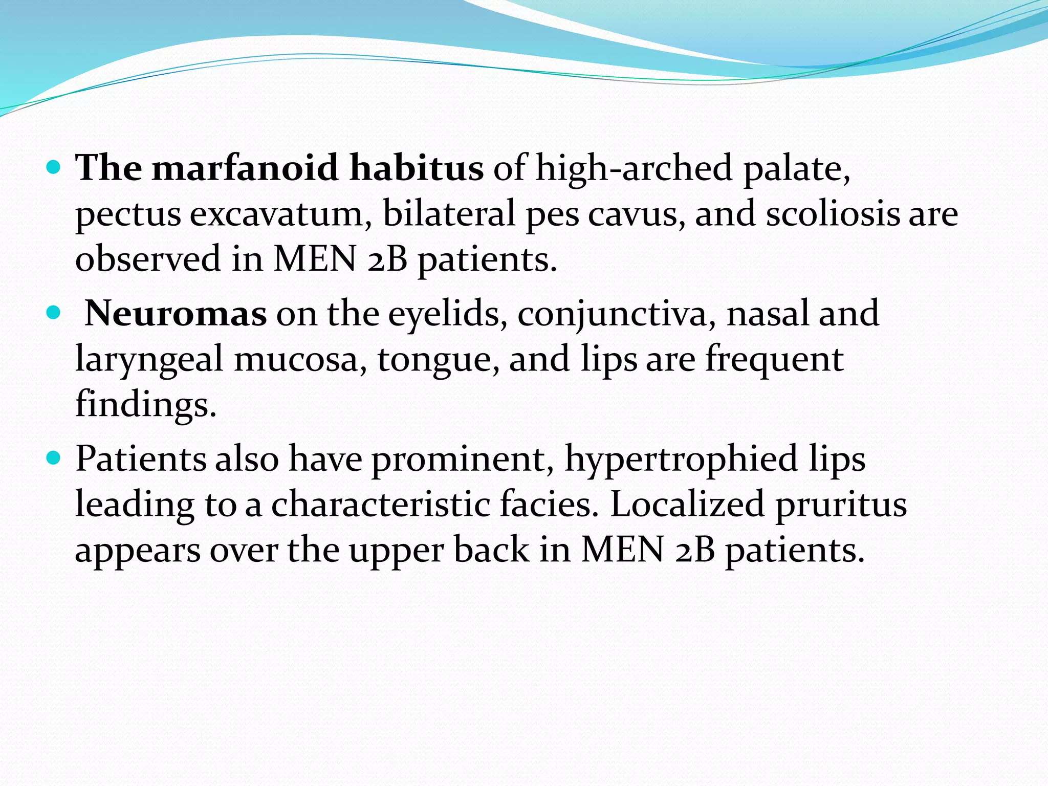 Multiple endocrine neoplasia (men) syndromes | PPTX