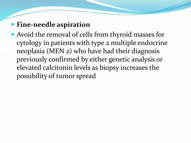 Multiple endocrine neoplasia (men) syndromes | PPTX | Endocrine and ...