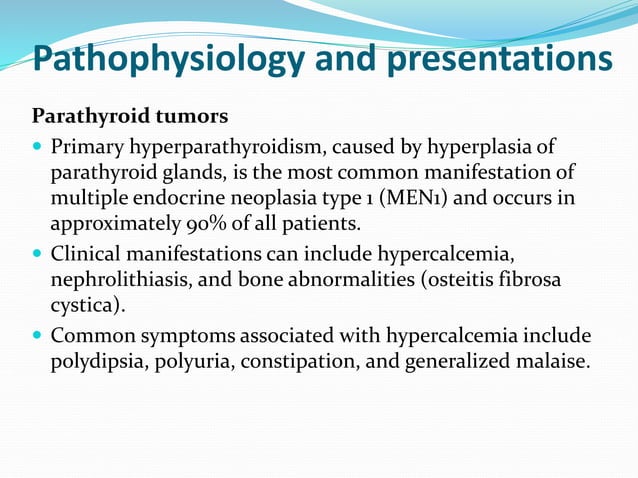 Multiple endocrine neoplasia (men) syndromes | PPTX | Endocrine and ...