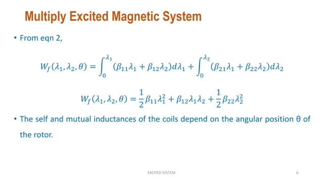 Multiple excited system | PDF