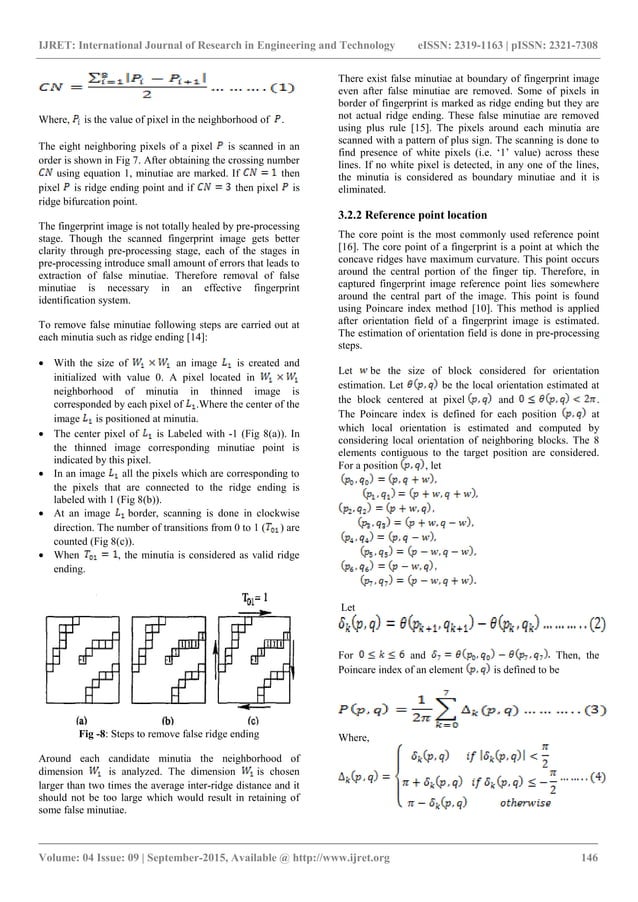 Multiple features based fingerprint identification system | PDF