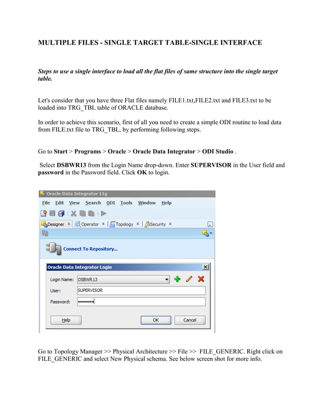 Multiple Files Single Target Single Interface Pdf