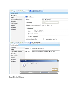 Multiple files single target single interface | DOCX