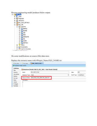 Multiple files single target single interface | DOCX