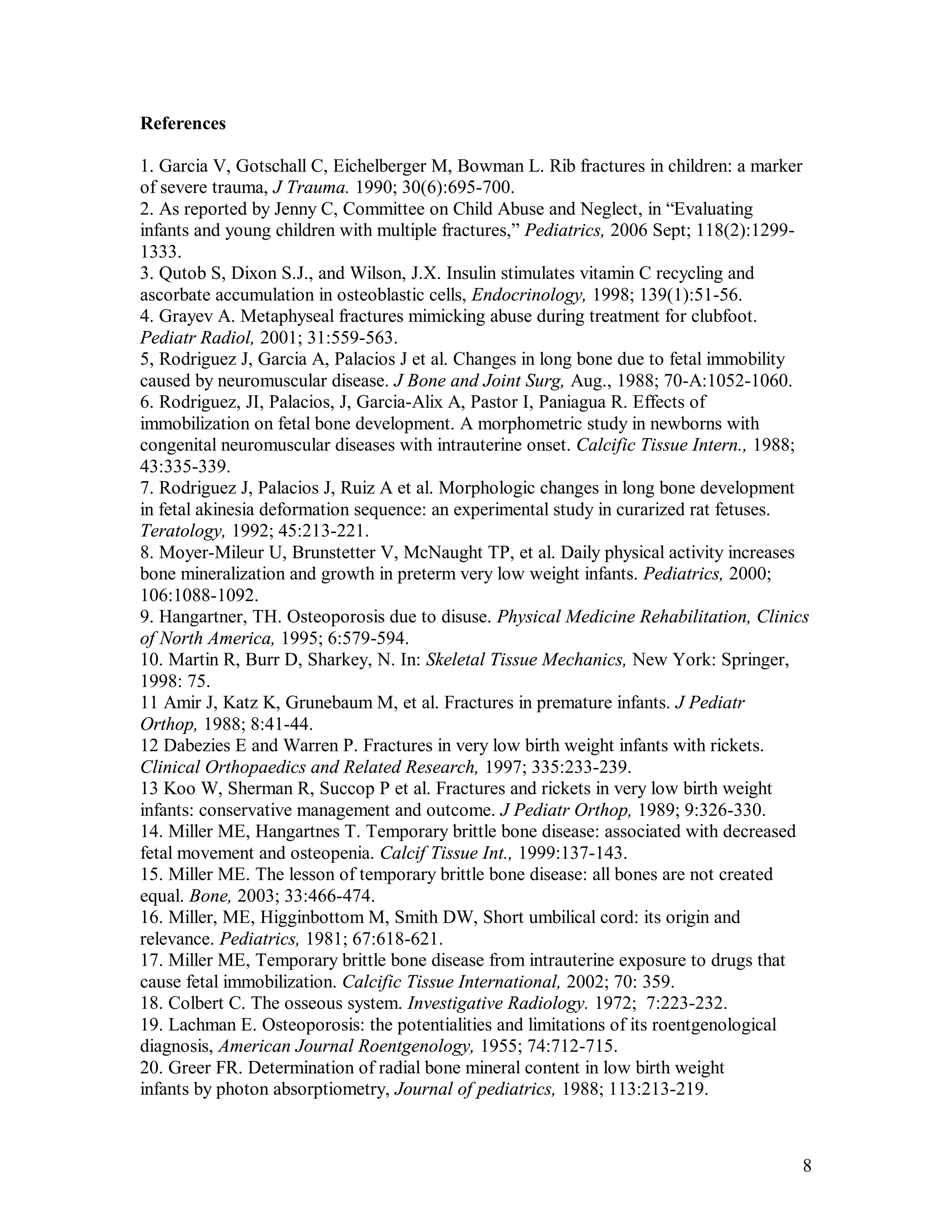 Multiple fractures from metabolic bone disease | PDF