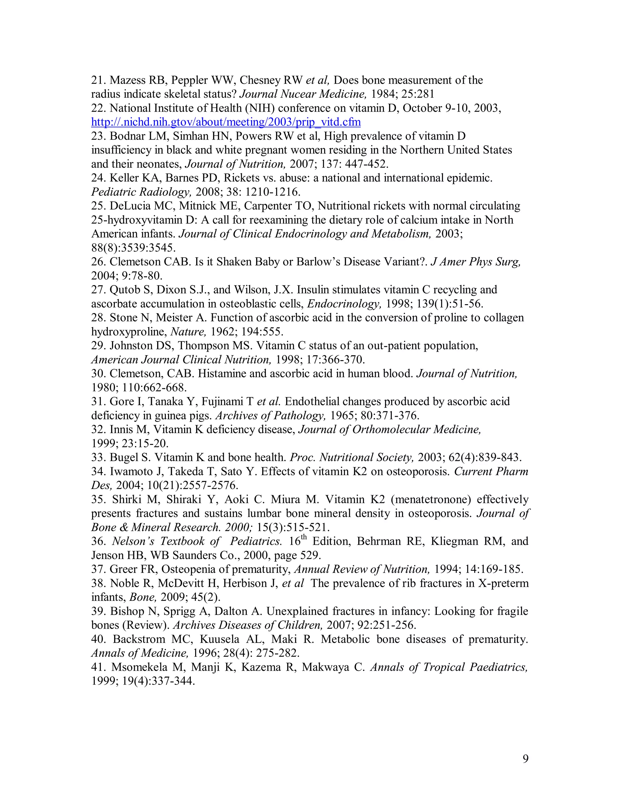 Multiple fractures from metabolic bone disease | PDF