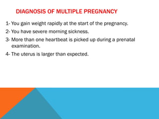 Multiple gestation | PDF