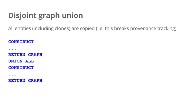 Multiple graphs in openCypher | PPT