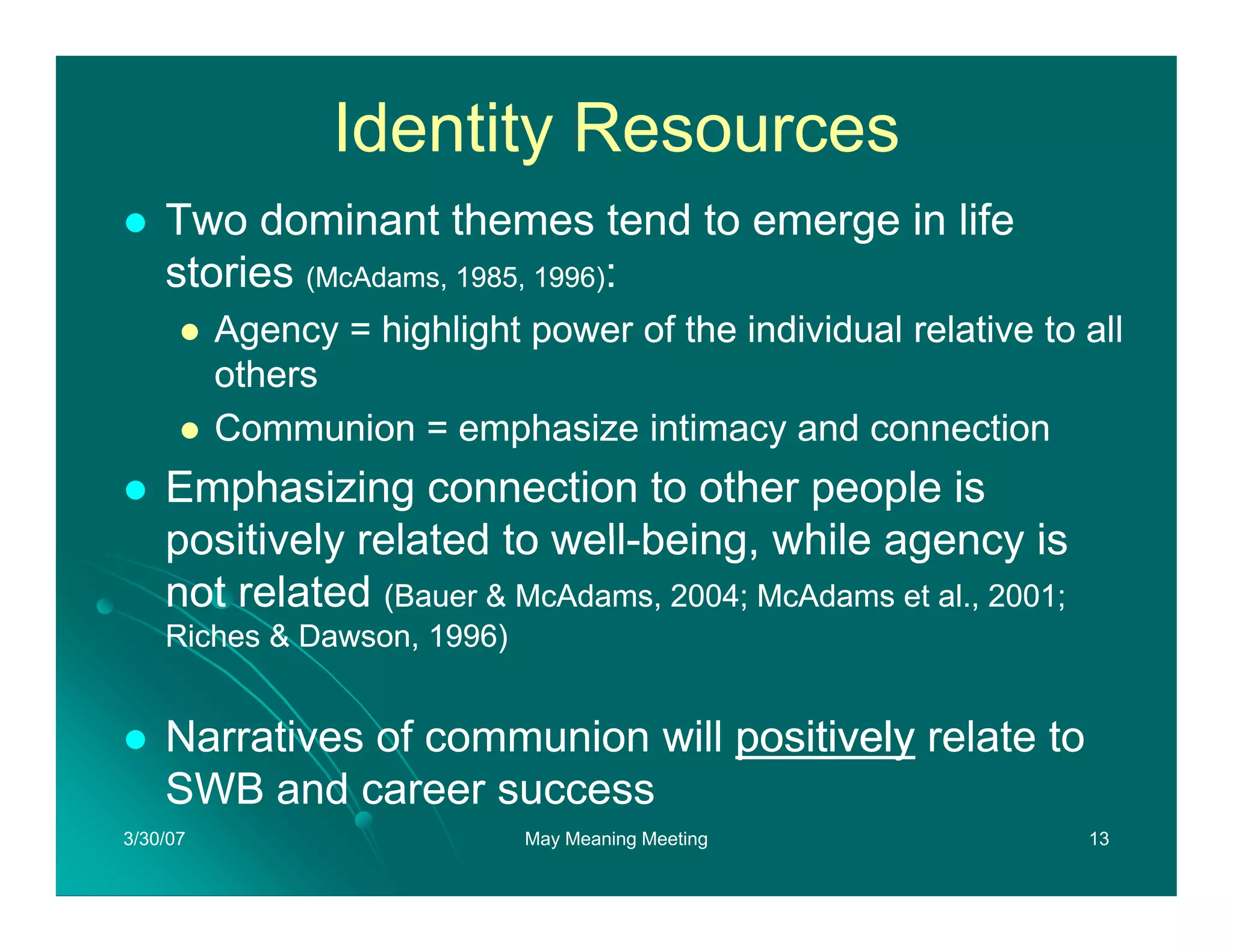 Multiple identity 1 | PDF