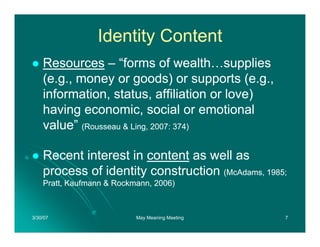 Multiple identity 1 | PDF