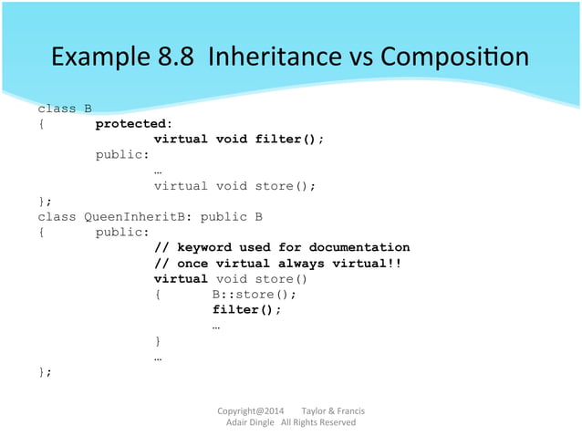 Object Oriented Design Multiple Inheritance C And C Ppt