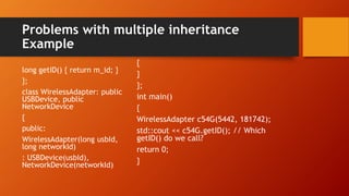 Multiple inheritance | PPT