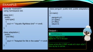 Multiple Inheritance | PPTX