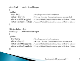 Multiple inheritance in c++ | PPTX