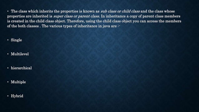 Multiple inheritance in java3 (1).pptx | Programming Languages | Computing