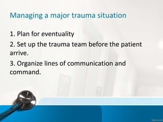 Multiple injuries su 3 | PPTX