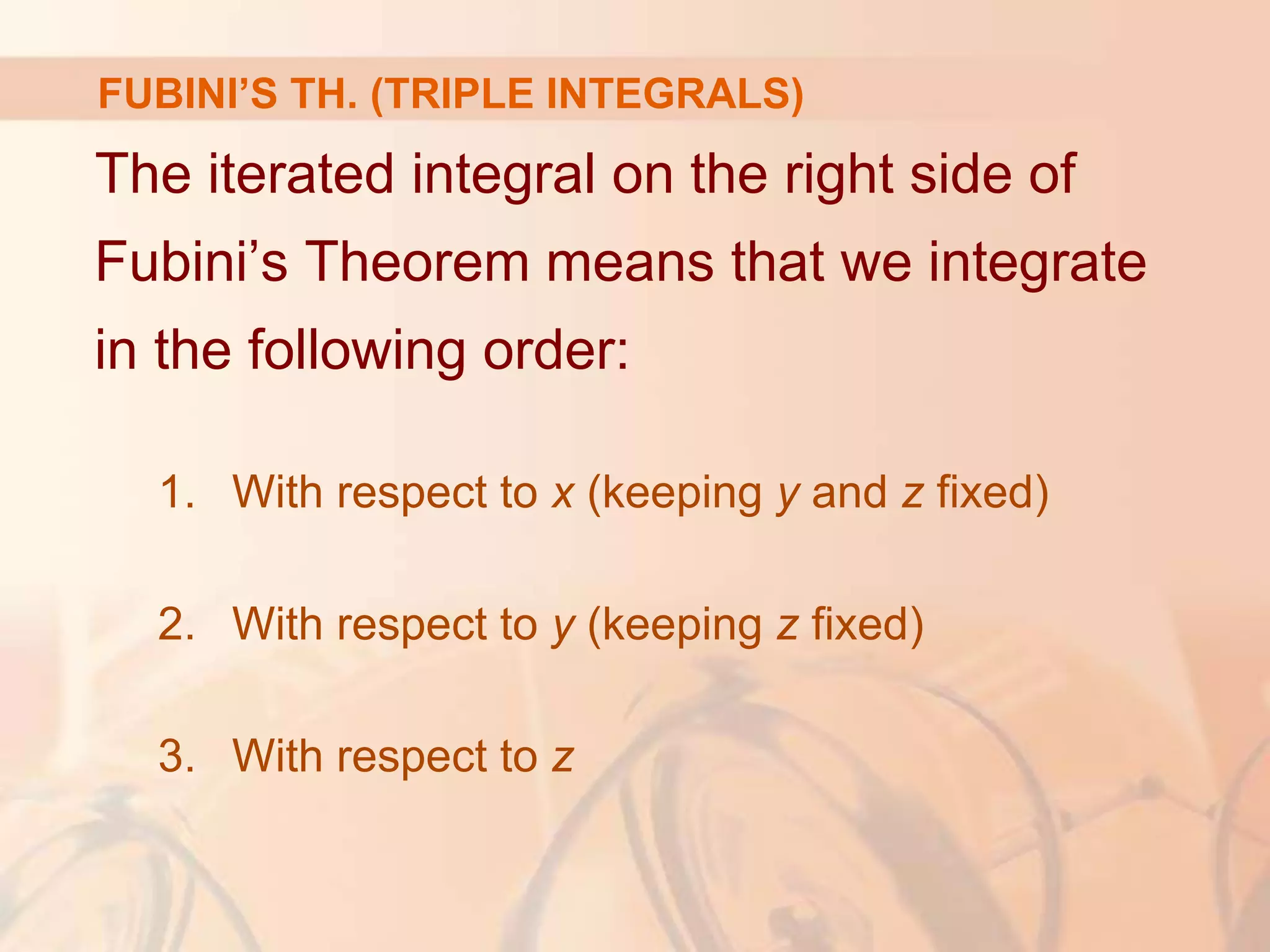 Multiple integrals | PPT