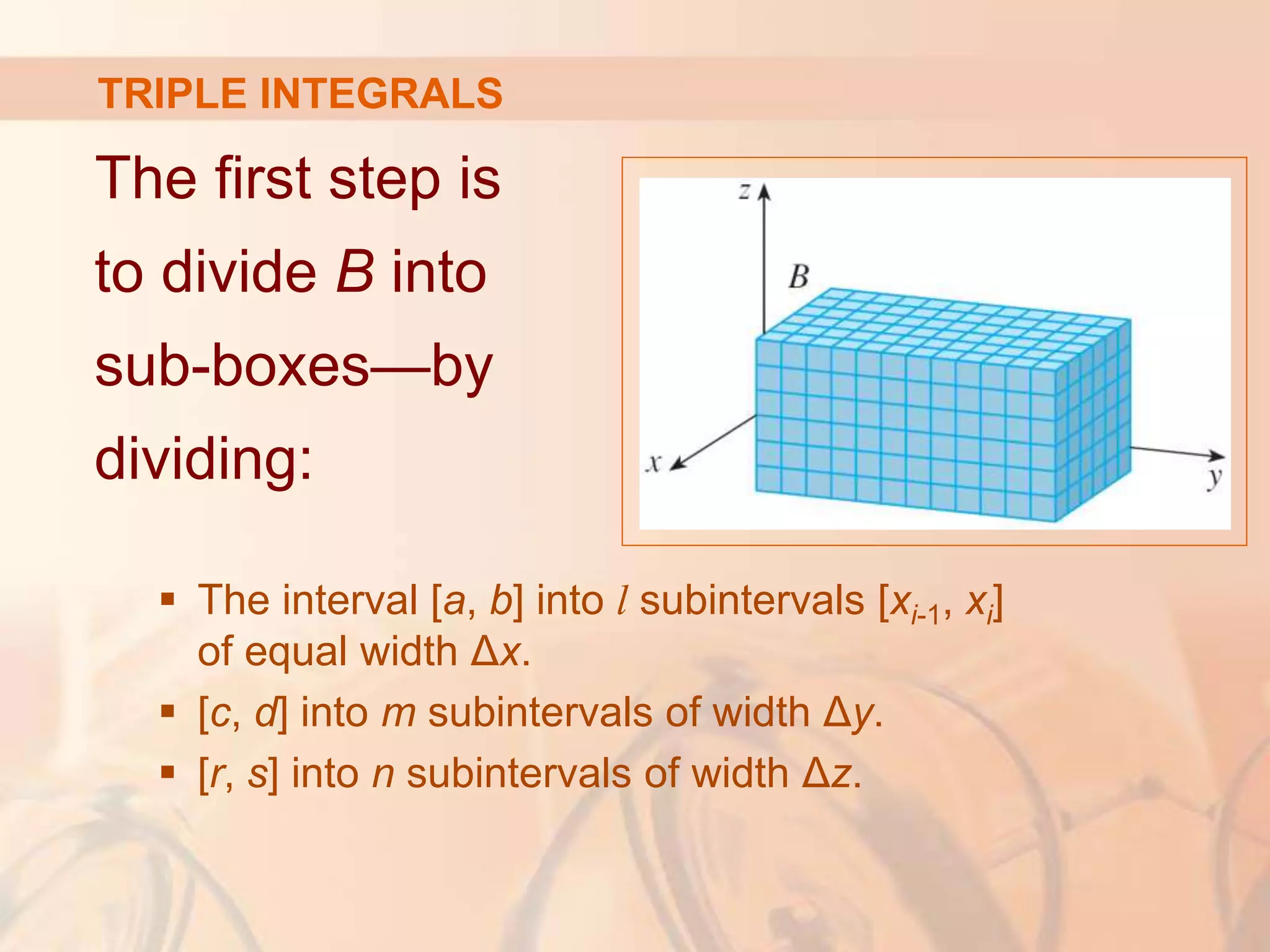 Multiple integrals | PPT