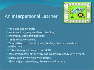 multiple intelligences and its strategies for teaching.ppt