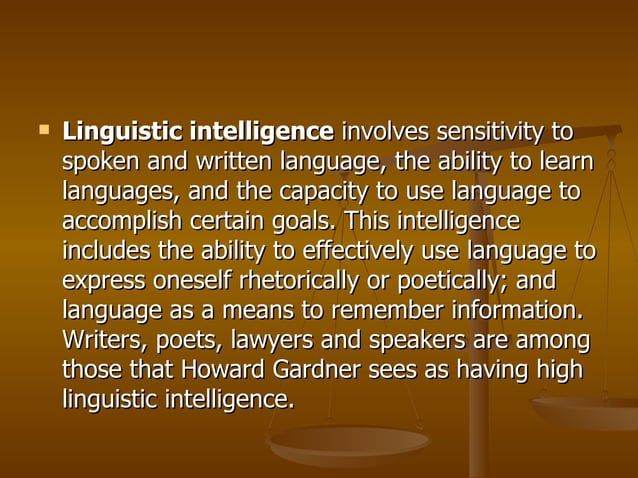 Multiple Intelligence | PPT