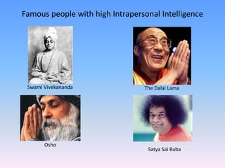 Intrapersonal Intelligence Famous People