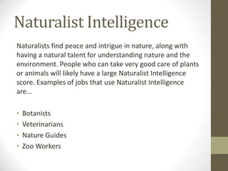 Multiple intelligence | PPTX