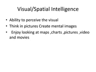 Multiple intelligence | PPT