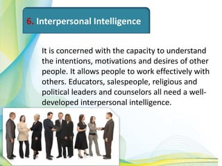 Multiple intelligence theory | PPT