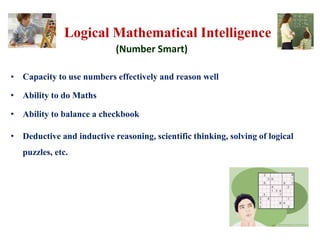 Multiple intelligence | PPT | Educational Assessment | Education