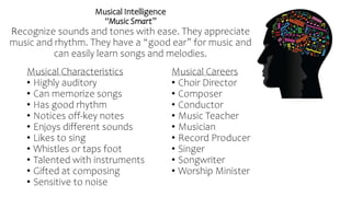 MULTIPLE INTELLIGENCE.pptx | Musicals | Genres