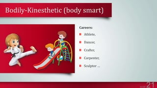 The theory of multiple intelligences proposes the differentiation of ...