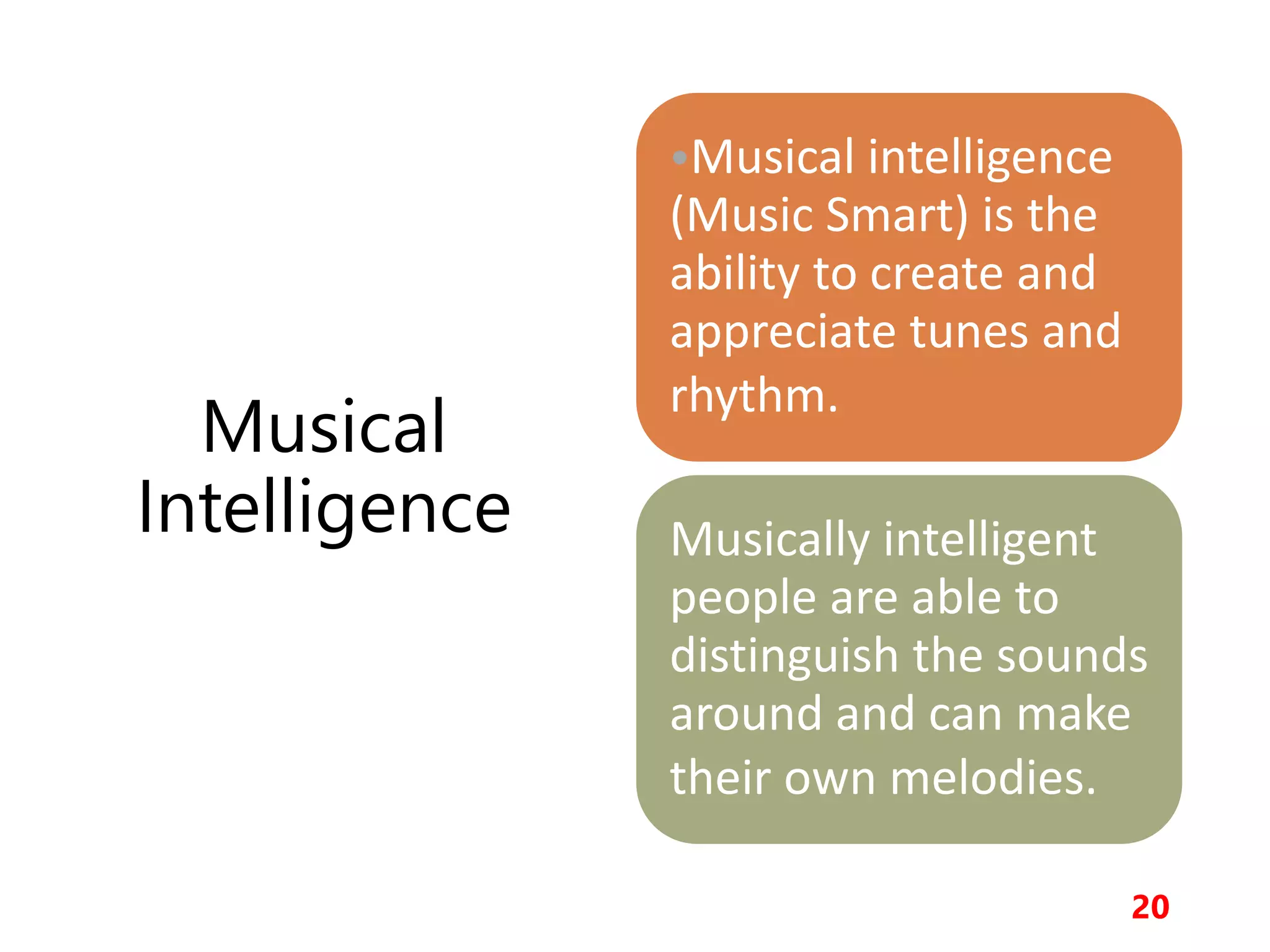 Multiple Intelligence for Teachers | PPTX