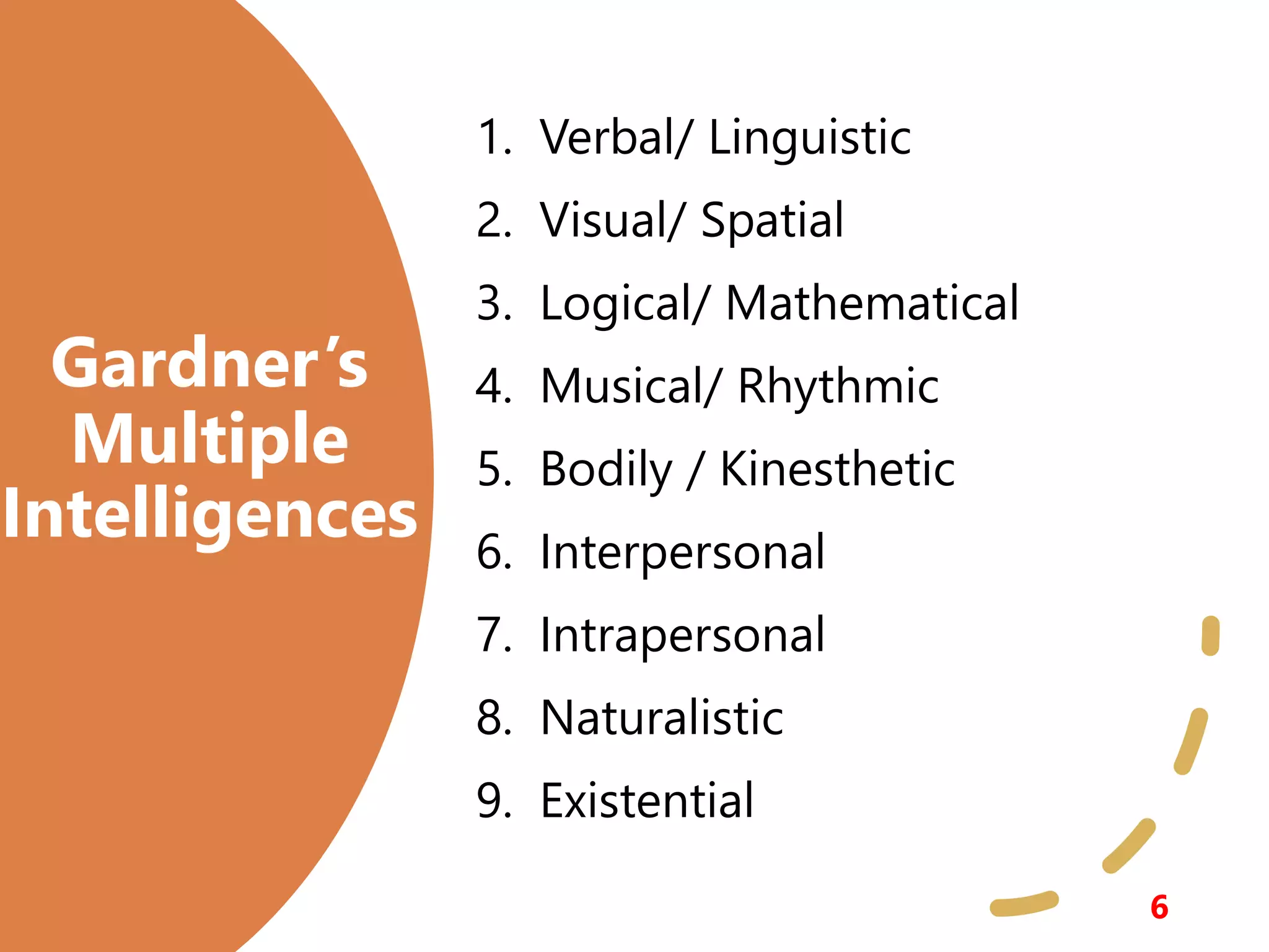 Multiple Intelligence for Teachers | PPTX