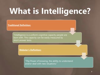 Multiple Intelligence for Teachers | PPTX