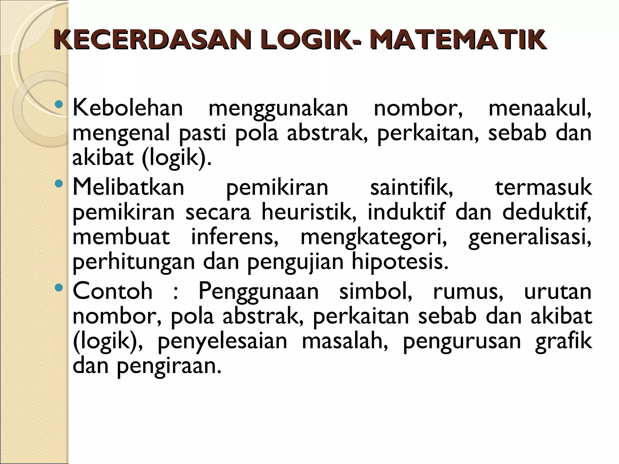Multiple intelligence group | PPT