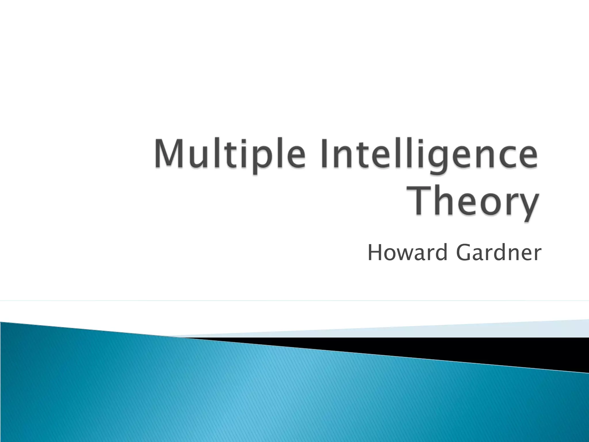 Multiple intelligence power point[1] | PPT