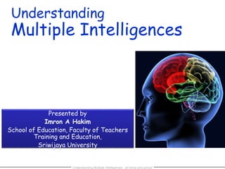 Multiple intelligence presentation 5 juni 2015 | PPT