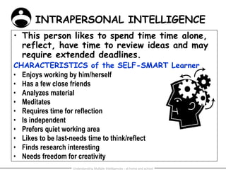 Multiple intelligence presentation 5 juni 2015 | PPT