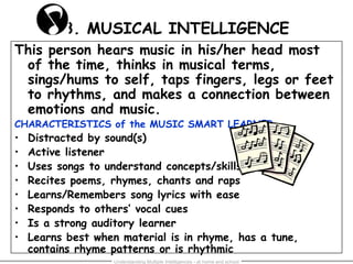 Multiple intelligence presentation 5 juni 2015 | PPT