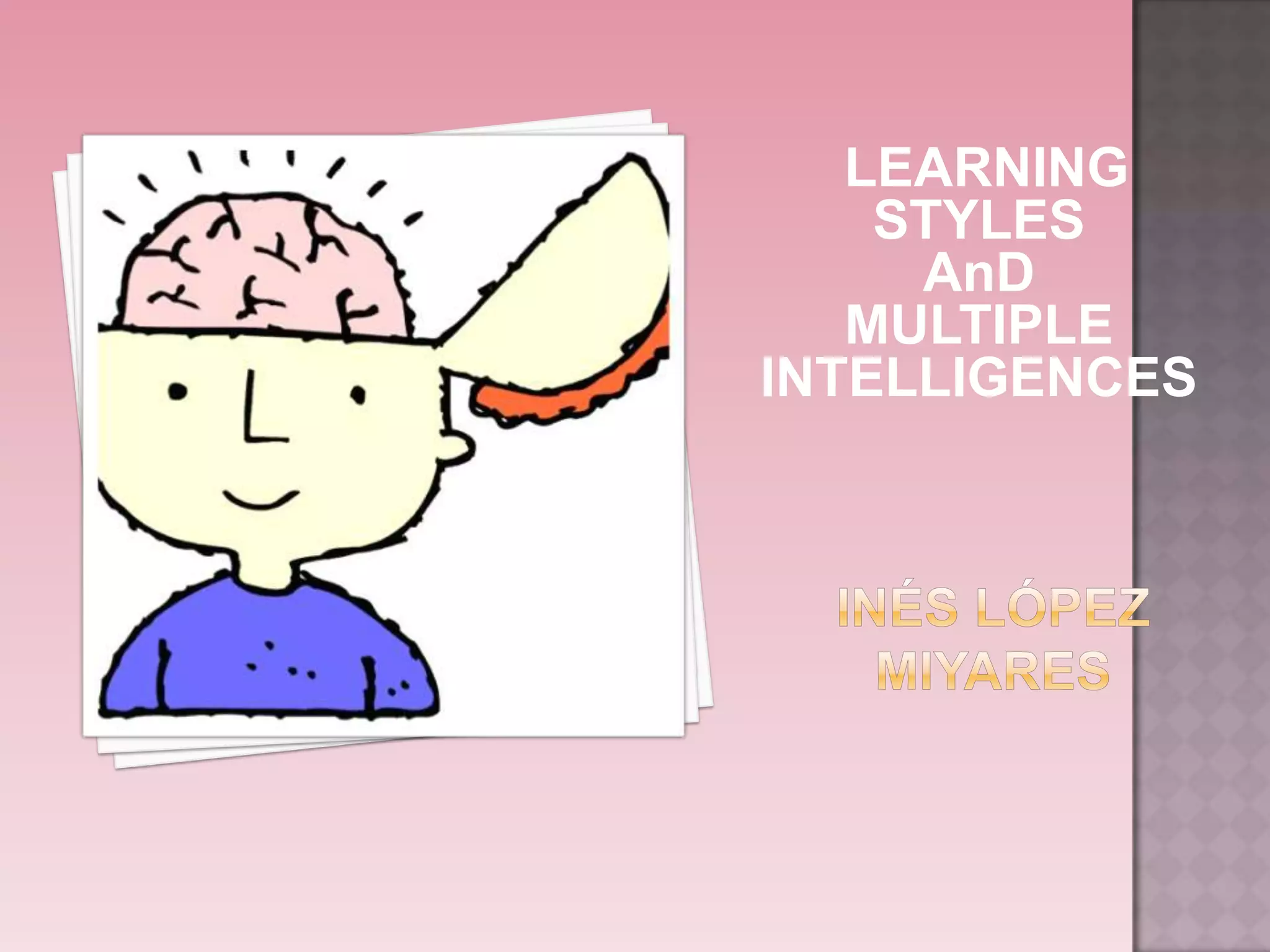Multiple intelligences | PPTX