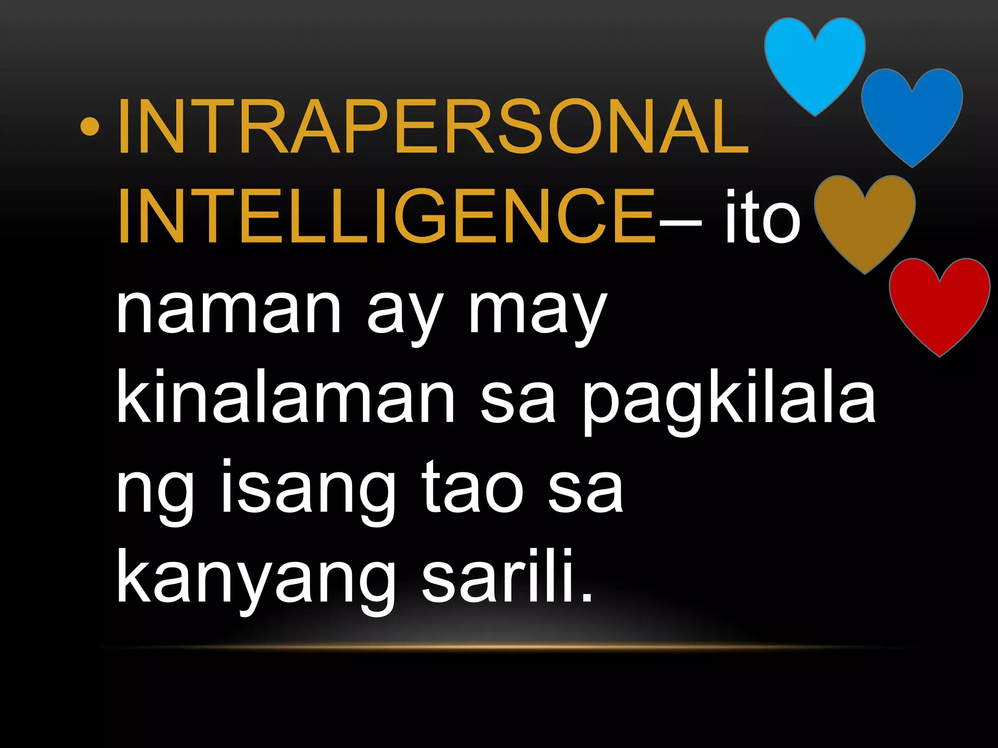 Multiple intelligences | PPTX