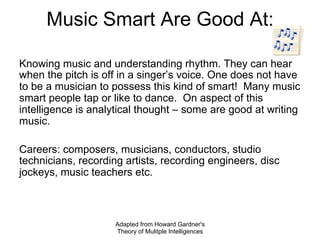 Multiple intelligences.2013
