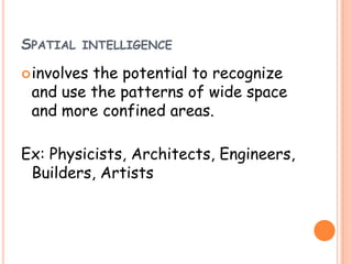 Multiple intelligences | PPT